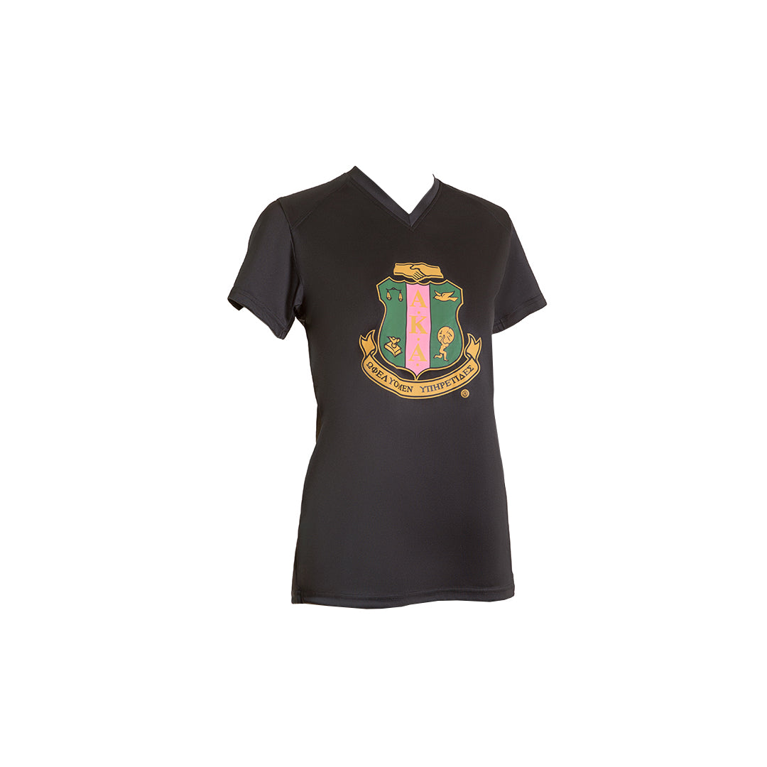 Alpha Kappa Alpha High Performance T-Shirt Black – Pretty Pleze