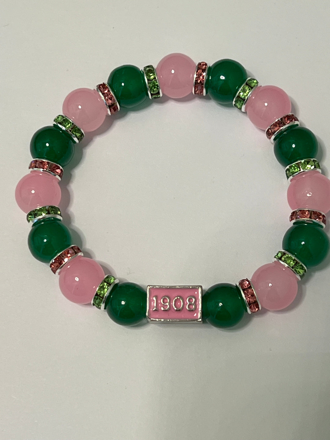 Alpha Kappa Alpha AKA Bling Bracelet Pink Bar – Pretty Pleze